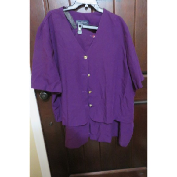 Maggie Mcnaughton | Skirts | Maggie Mcnaughton 2 Piece Purple Ladies ...